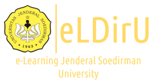 eLDirU : eLearning of Jenderal Soedirman University